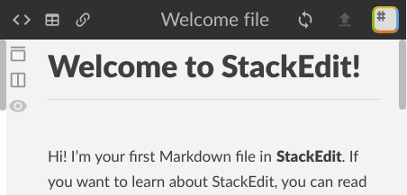 Wolfgang Ziegler - Drafting Blog Posts in the Browser with StackEdit and Markdown