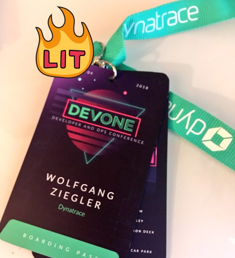 Wolfgang Ziegler - DevOne 2018 - Impressions and Recap
